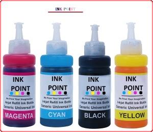 Inkpoint Refill Ink Kit For Use In Canon PIXMA All In One Printer MG S Black Tri Color