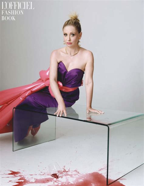 Sarah Michelle Gellar For Lofficiel Fashion Book Monte Carlo June