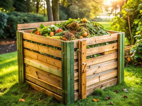Diy Wooden Compost Bin With Plastic Liner Ecofriendly Composting For A