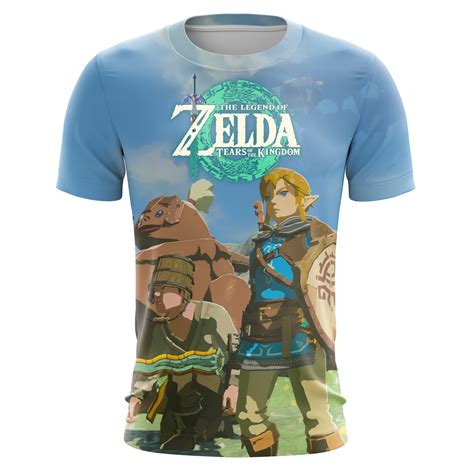 Zelda Totk Link And Friends T Shirt Incredible Unique Apparel