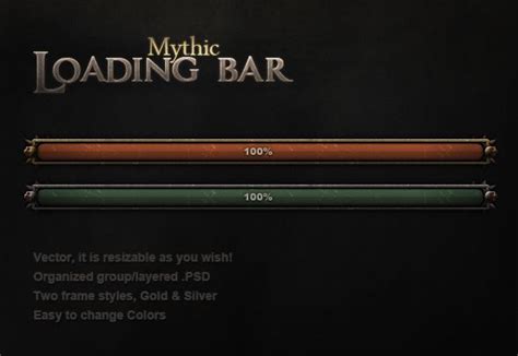 mythic loading bar by evil s on deviantart loading bar splash screen