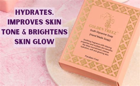 Buy Golden Treez Natural Handmade Oudh Soap For Glowing Skin And Skin