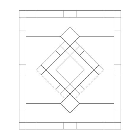 Free Beveled Glass Panel Pattern Window Delphi