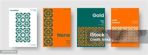 Tata Letak Spanduk Geometris Template Laporan Abstrak Desain Sampul