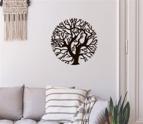 Laser Cut Vector Files SVG CNC Panel Svg Tree Svg File Nature Panel Svg Tree Panel Svg Frame