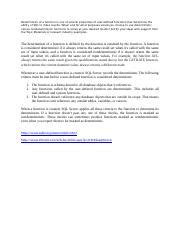 Wk 4 2 Docx Determinism Of A Function Is One Of Several Properties Of