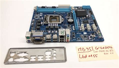Gigabyte GA-H61M-D2-B3 LGA1155 használt alaplap H61 2-3. Gen