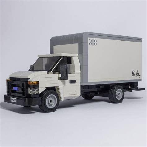 Ford E Cutaway Boxtruck Front Lego Cars Lego Truck Lego Police Car