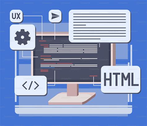 많은 아이콘이 있는 컴퓨터 화면 벡터 Unsplash의 기술 이미지