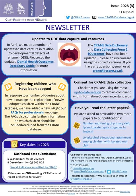 Crane Newsletter February 2025 Issue Now Available Crane Database