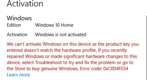 Windows Activation Fail Error XC F Solved Windows Forums