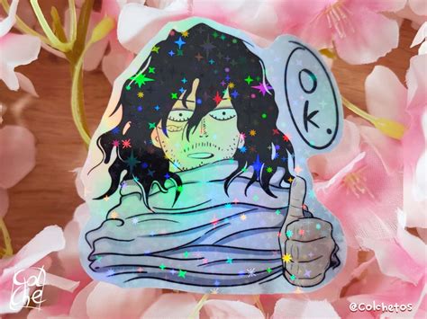 Shota Aizawa Sticker Premium Holo Stars My Hero Academia Boku No Hero