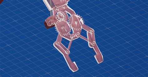 Robotic Arm Remix Simple Gripper Design With Gear Ratio And Customized For Hardware Changes
