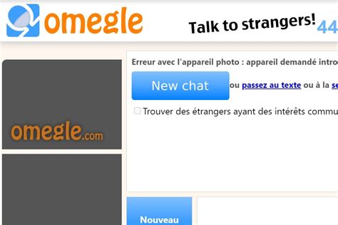 Pornographie Sur Omegle 5 Fois Sur 10 Je Tombe Sur Une Personne Qui