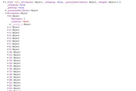 Javascript Access An Array In Backbone Model Stack Overflow