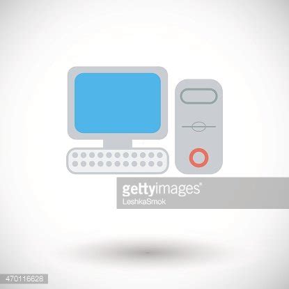 Computer Flat Icon Stock Clipart Royalty Free FreeImages