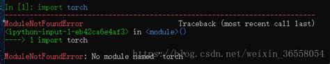 在ipythonjupyter里import Torch报错问题jupyter Notebook中import Torch报错 Csdn博客