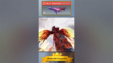 Mythic Jak 12 Full Max Inspection 🔥 Codm Shorts Youtube