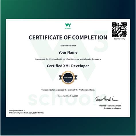 Xml Certification Exam —