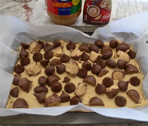 Peanut Butter Candy Bite Cookie Bars Grandma Honeys House