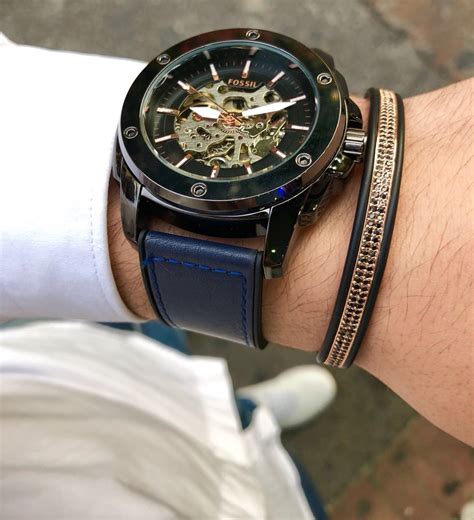 Relojes Fossil Automatico Corazon Abierto Hombre Precio 106 000 En