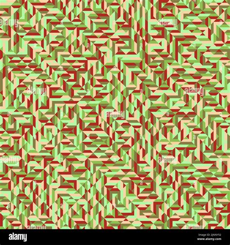 Colorised Rhombuses Tiles Tessellation Pattern Illustration Stock Vector Image Art Alamy