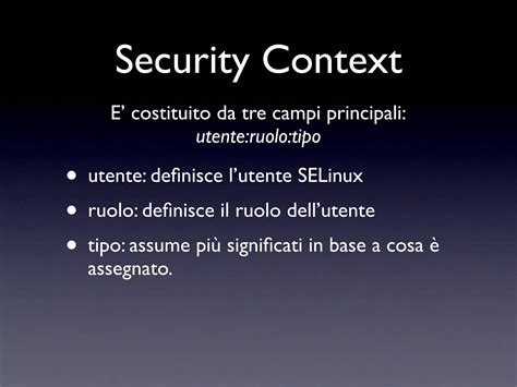 Selinux Overview Ppt