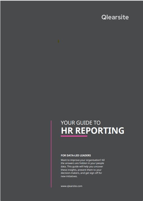 HR Reporting Guide Qlearsite