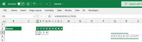 How To Use The Excel Unique Function Excel Bootcamp