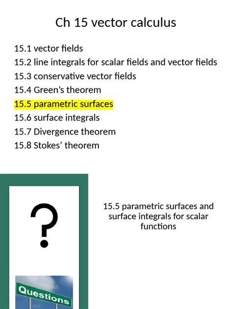 Mth2301 01 Ch 15 In Class Exercises 15 5 Parametric Surfaces And 15 6
