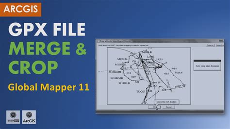 Gis Tutorial Merge Crop Gpx Files