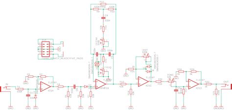 a simple twin t kick drum module r synthdiy