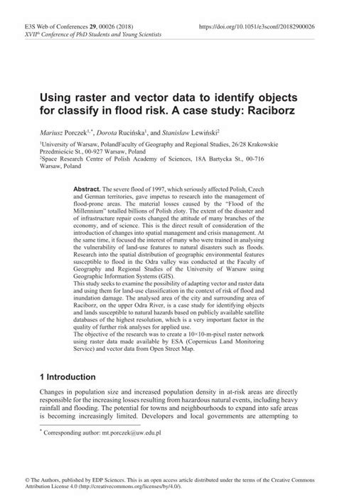 PDF Using Raster And Vector Data To Identify Objects For DOKUMEN TIPS