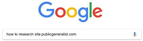 How To Use Advanced Search Techniques Public Generalist Search