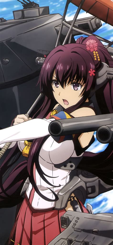 Download Wallpaper Girl Gun Weapon Big War Umbrella Anime