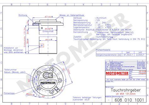 Lever Type Level Sensor Motometer
