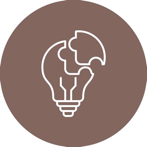 Problem Solving Line Circle Background Icon Vector Art At Vecteezy