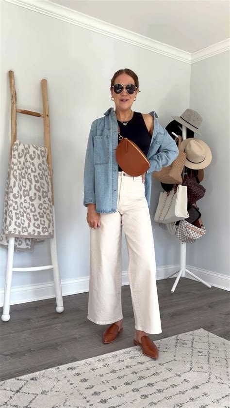 Womens High Rise Sailor Wide Leg Curated On Ltk In 2024 Wide Leg Jeans Outfit Wide Leg