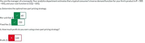 Solved You Are The Manager Of A Monopoly Your Analytics Chegg