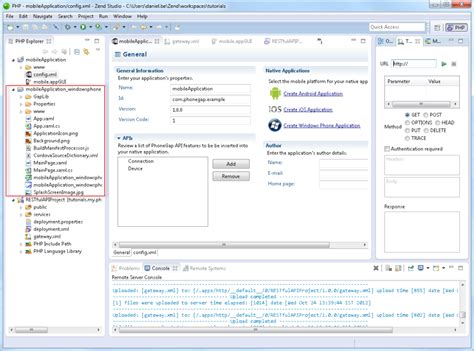 Developing Mobile Applications With Zend Studio Zend Studio 100101