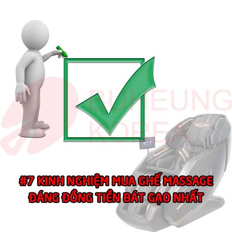 7 Kinh Nghiệm Mua Ghế Massage đáng đồng Tiền Bát Gạo Nhất Buheung