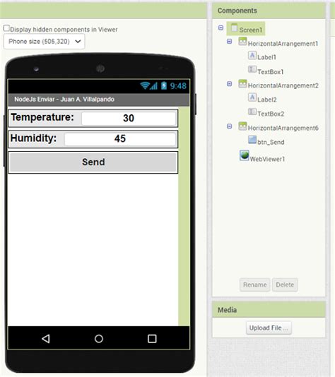 Nodejs Web Server In Pc Esp32esp8266 Sensor Temphumd Batch File