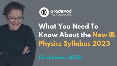 2025 IB Physics Syllabus Key Changes What To Expect