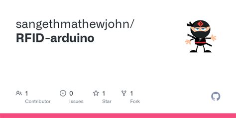 Github Sangethmathewjohnrfid Arduino