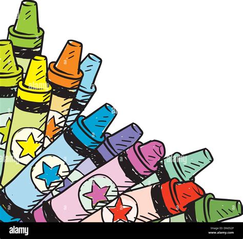 Crayon Clipart Border