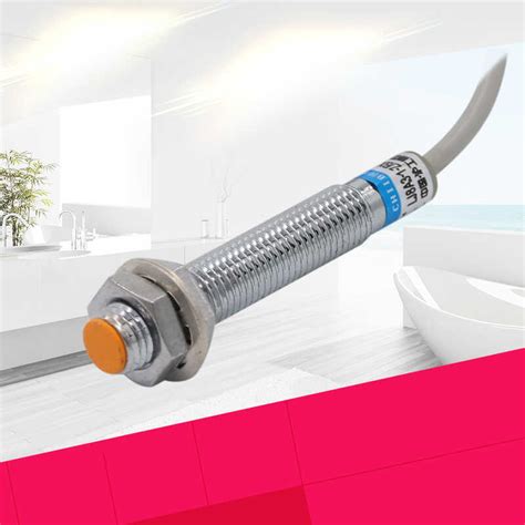 M8 Inductor Pnp Proximity Switch Induction Metal 24v Dc Three Wire 36 Normally Open Buried