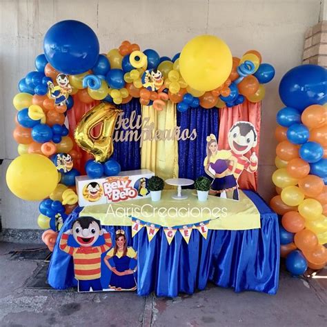 Decoración bely y beto en Fiestas infantiles para niños Invitaciones para fiestas
