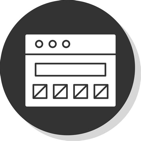 Ui Wireframe Vector Icon Design 21230351 Vector Art At Vecteezy