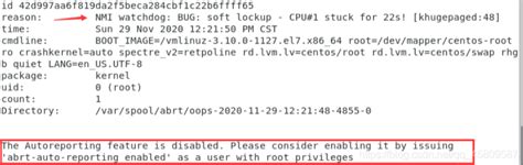 【linux】abrt Has Detected 1 Problems For More Info Run Abrt Cli List