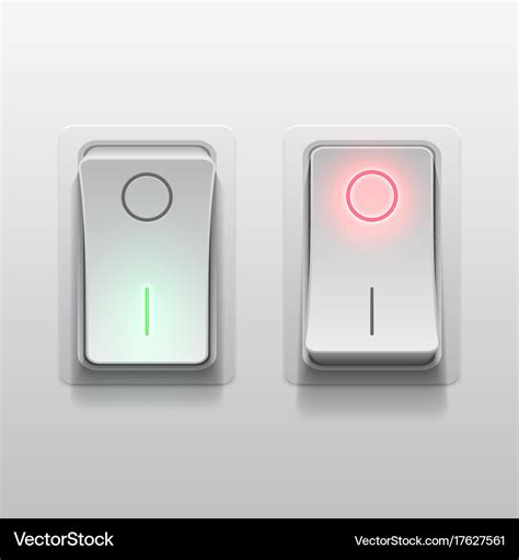 Realistic 3d Electric Toggle Switches Royalty Free Vector Realistic 3d Electric Toggle Switches Royalty Free Vector